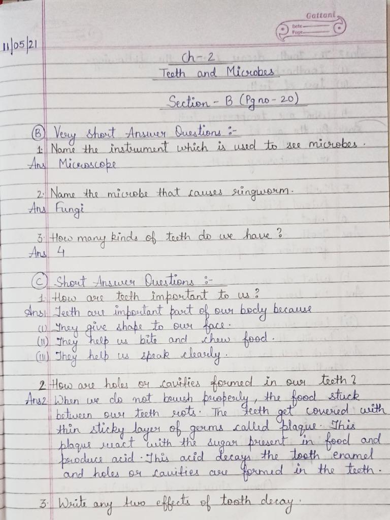 Science (Ch-2) Ques - Ans | PDF