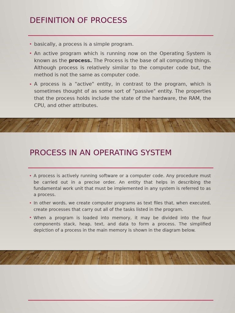 Processes | PDF | Process (Computing) | Programming