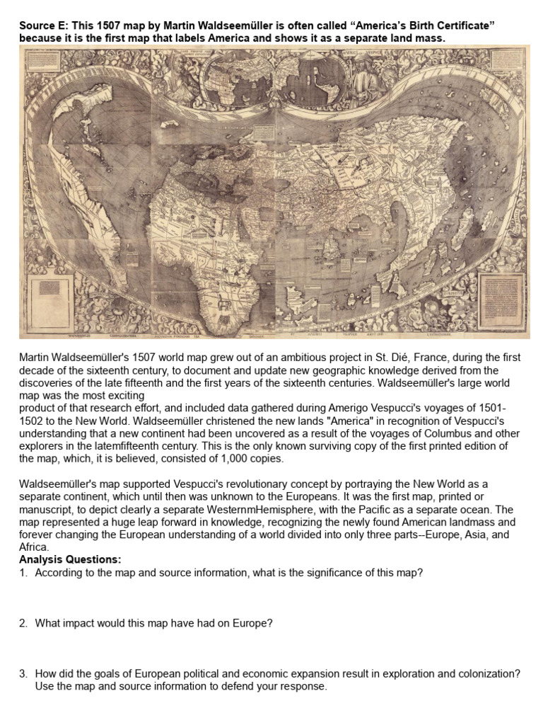 WHII.4a, .4b Source Maps | PDF