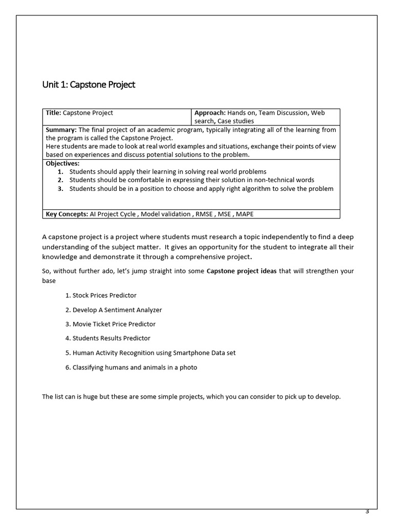 Capstone Project PG No-3-12 | PDF | Artificial Intelligence ...