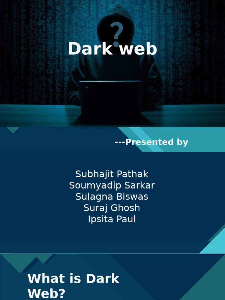 Dark Web | PDF | Computer Network | World Wide Web