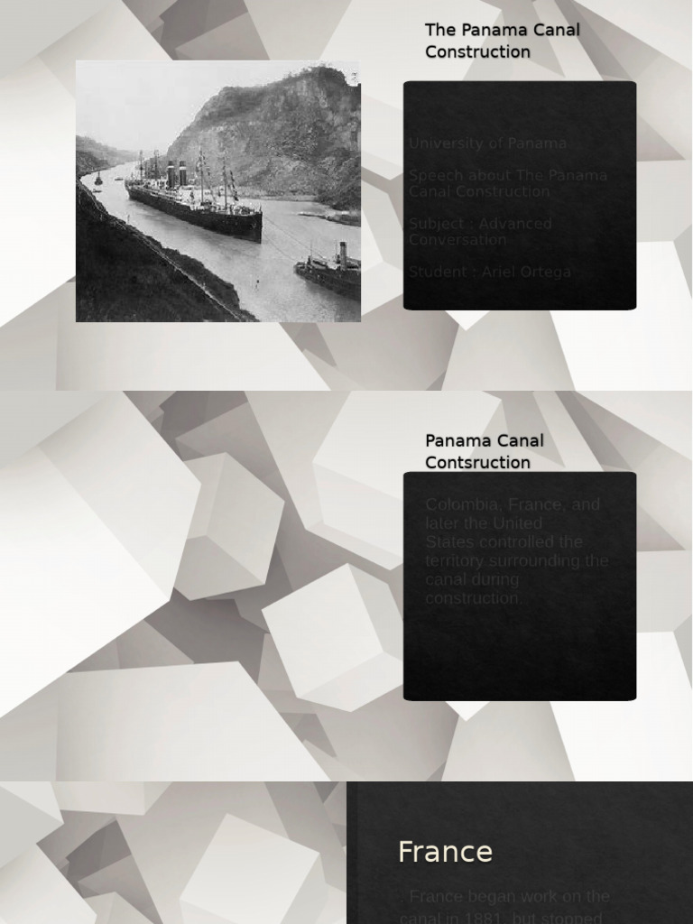 Panama Canal Construction | PDF | Travel