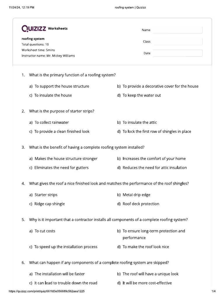 Roof Systems 2 | PDF