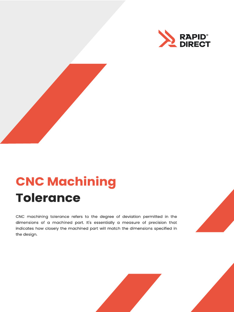 CNC Tolerance Guide for Engineers | PDF | Engineering Tolerance | Machining