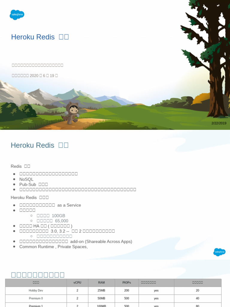 Heroku Redis 概要 | PDF