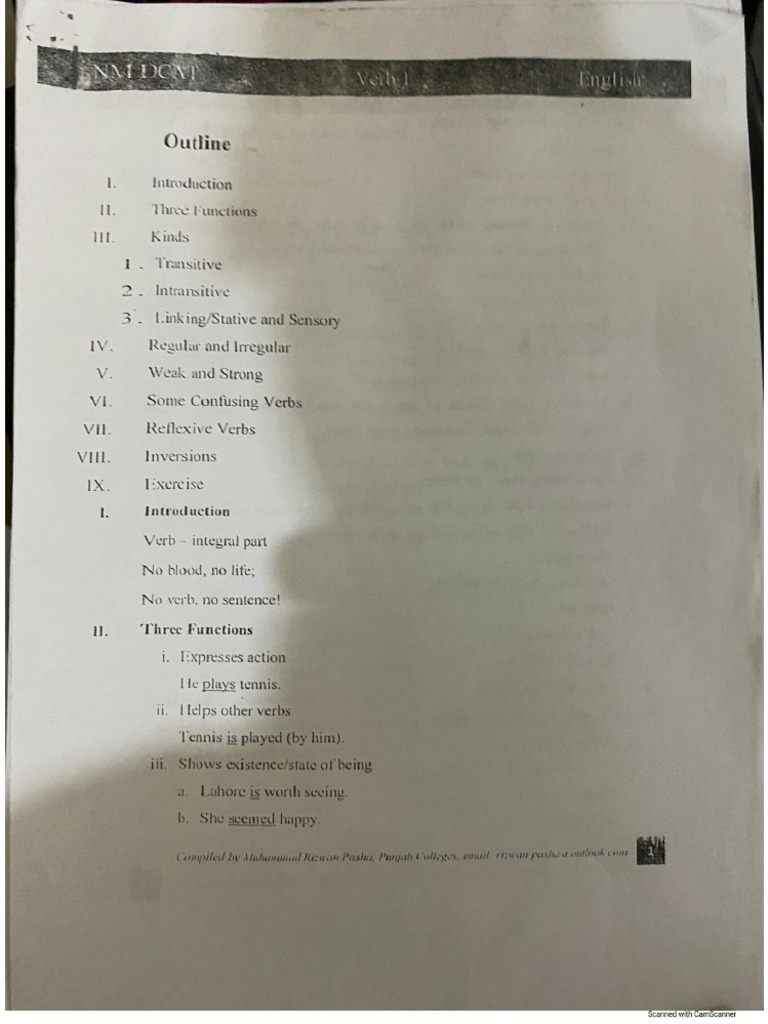 Step English Verb 1234 | PDF