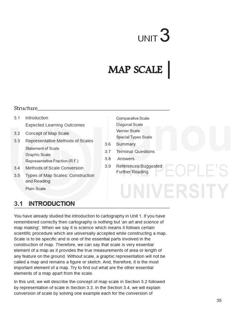 Understanding Map Scales and Types | PDF | Map | Metrology