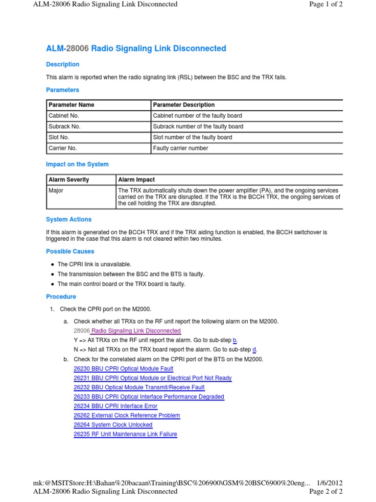 RSL Disconnected | PDF | Data Transmission | Physical Layer Protocols