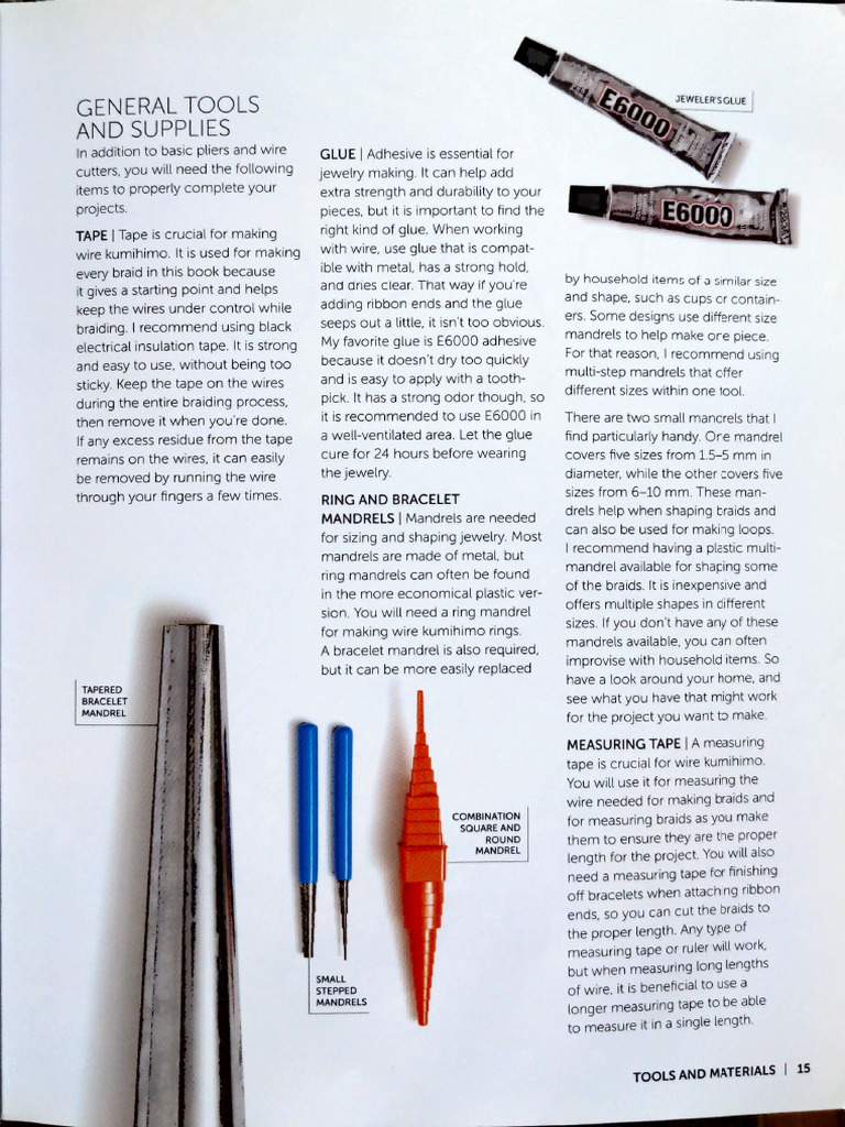 Kumihimo Wirework (1) - 11 | PDF | Adhesive