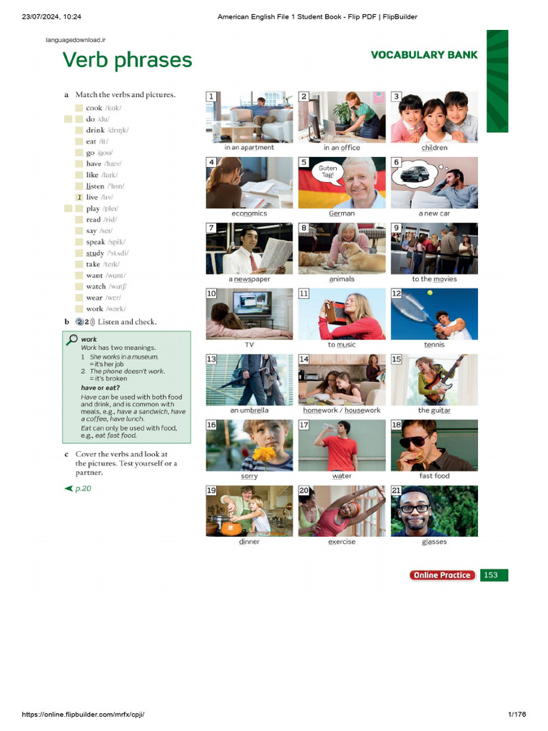 American English File 1 Flip PDF | PDF | Career & Growth