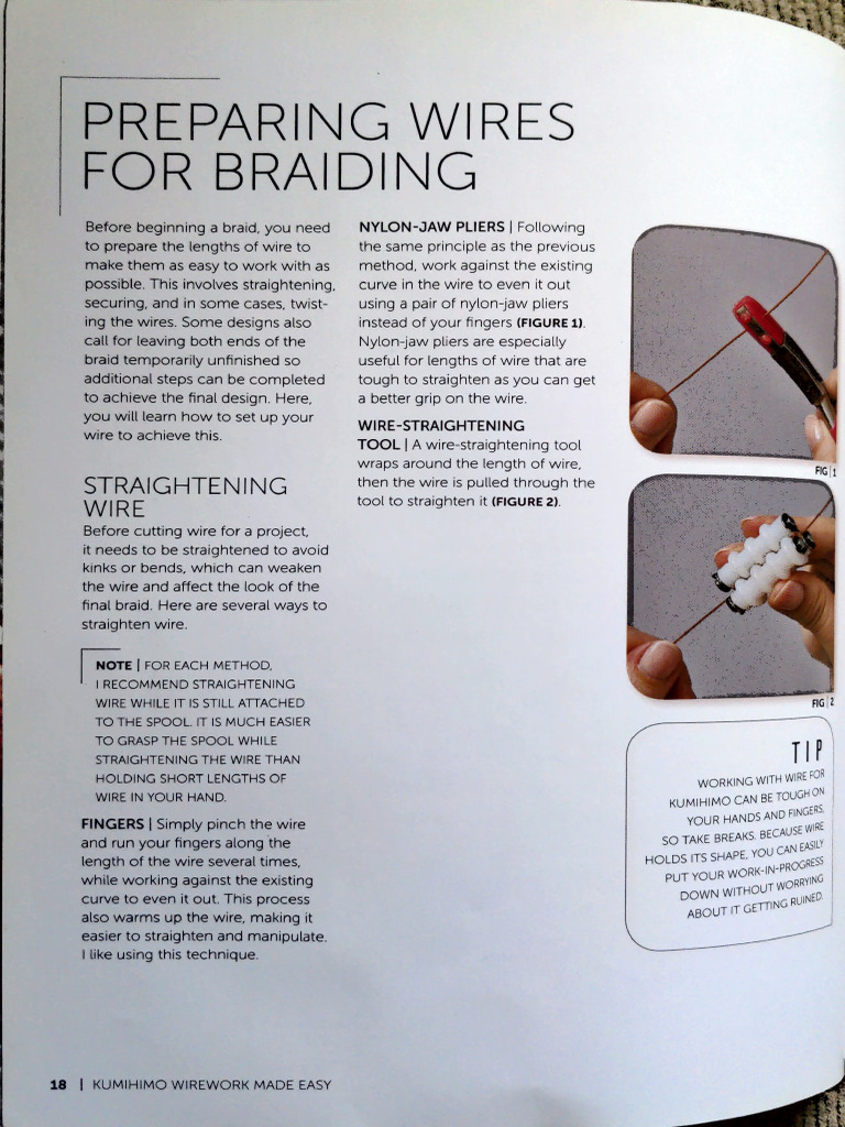 Kumihimo Wirework (1)-16 | PDF | Wire