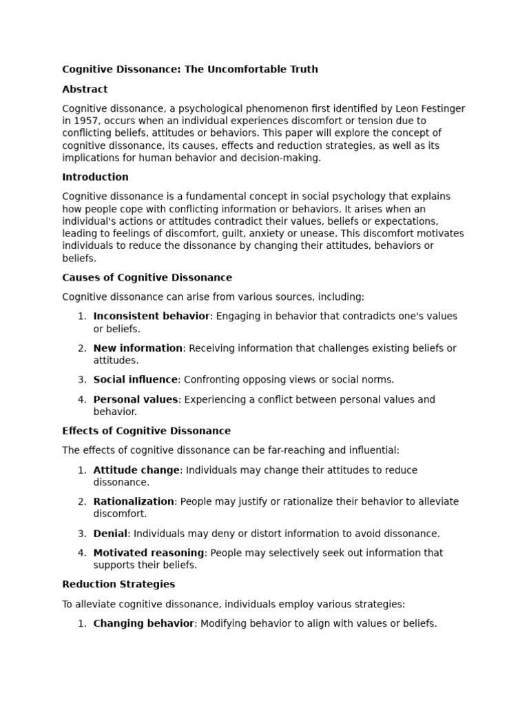 Psych Paper | PDF | Attitude (Psychology) | Psychology