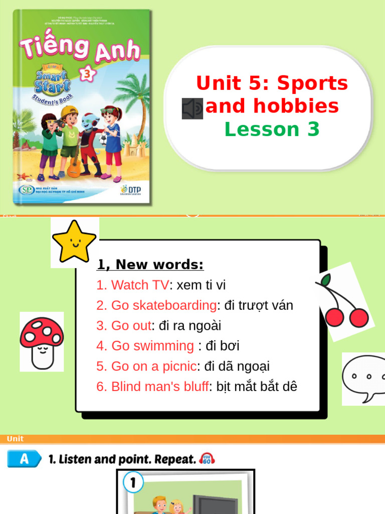 Ilearn Smart Start 3 UNIT 5 LESSON 31 | PDF