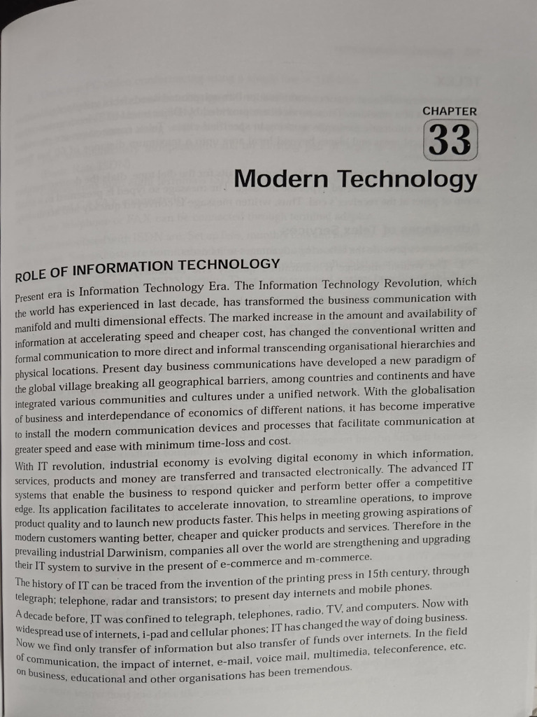 Modern Technology | PDF