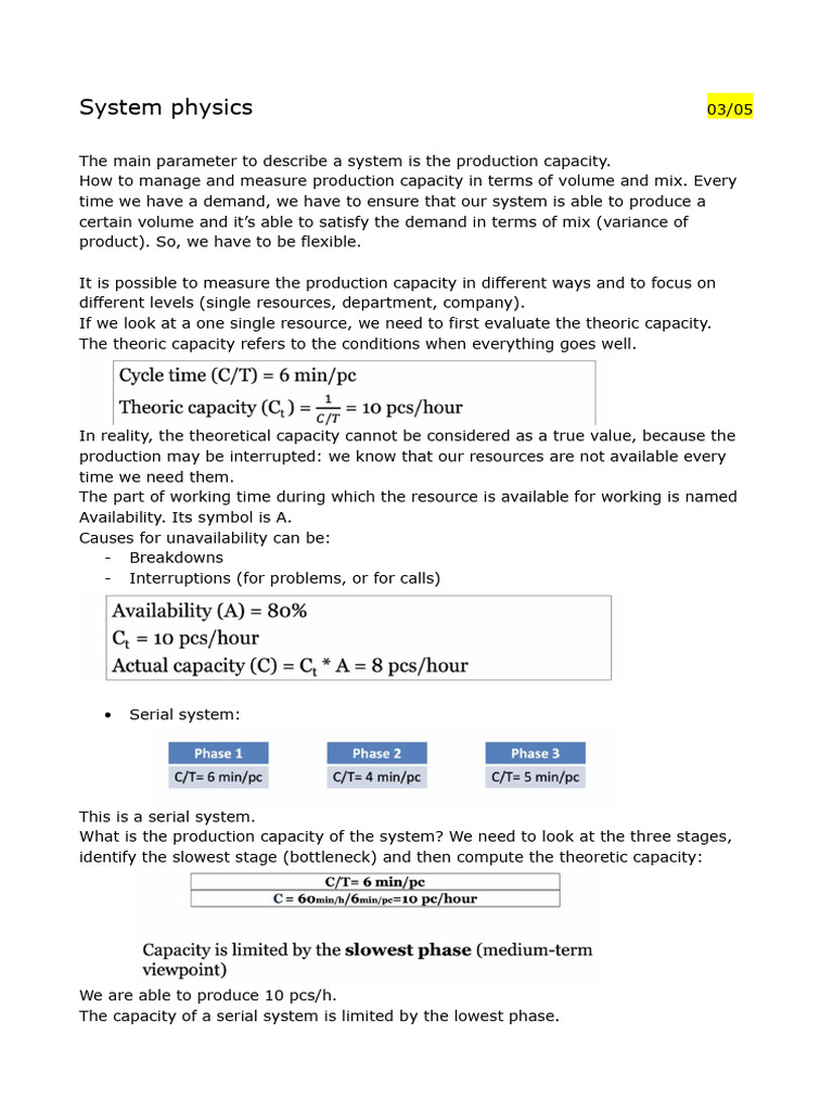 SYSTEM PHYSICS | PDF