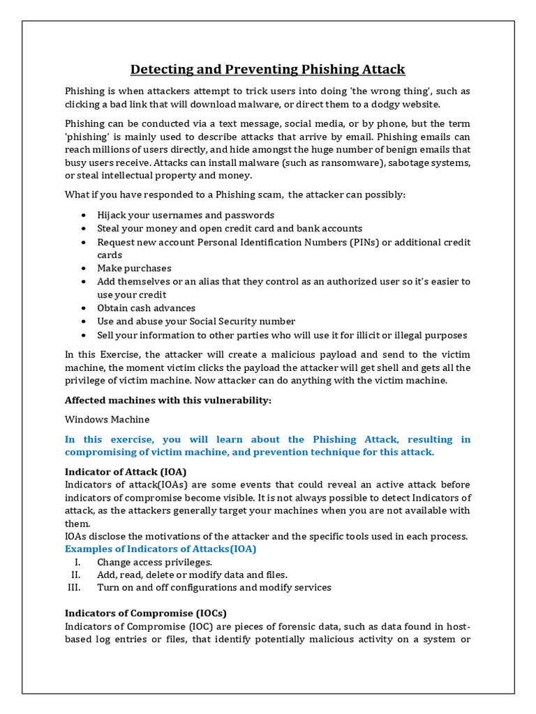 Detecting Preventing Phishing Attack | PDF | Phishing | Malware