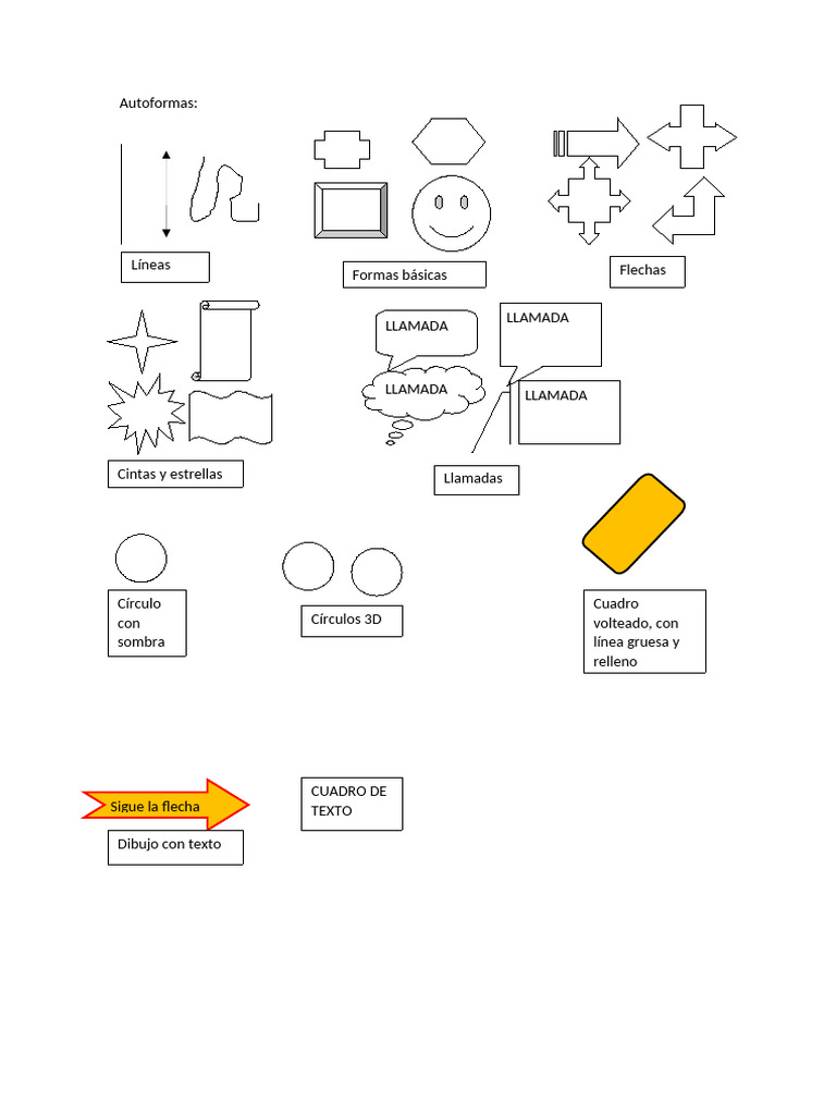 Autoformas: Líneas y Figuras 3D | PDF