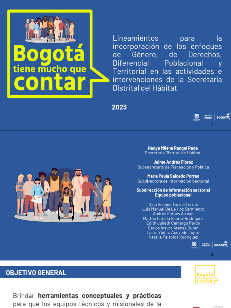 Cartilla-Lineamientos Enfoques 2023 | PDF | Transgénero | Estudios LGBTQIA+