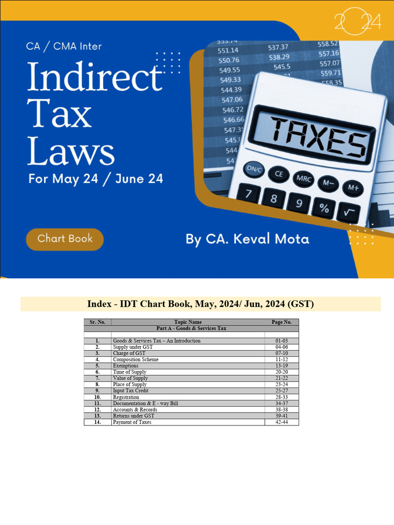 GST Overview and Key Provisions | PDF | Taxes | Value Added Tax