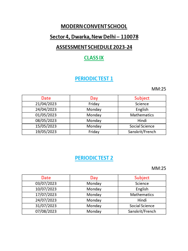 PT Schedule IX 2 1 | PDF
