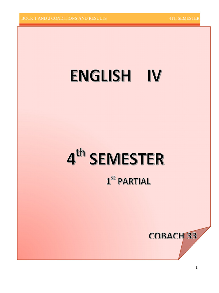 First Partial-English Iv NW1. | PDF | Water | Recycling