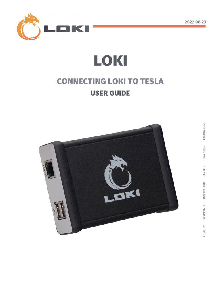 Loki User Guide | PDF | Tesla Model S | Microcontroller