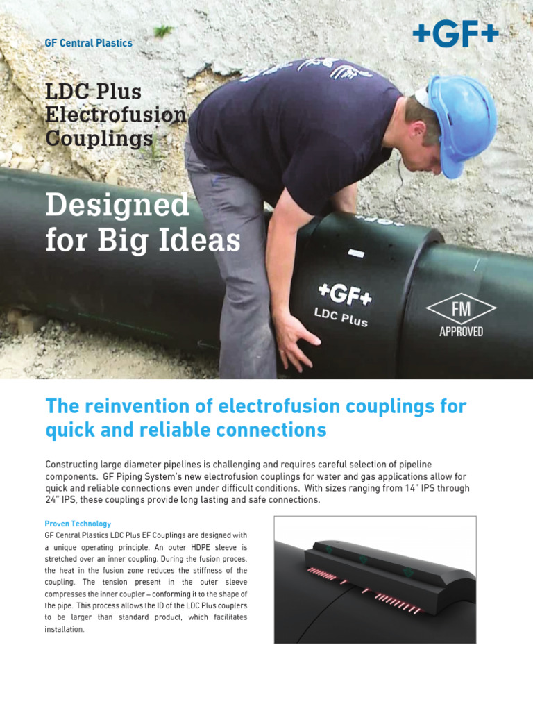 GFCP Us Product-Announcement LDC-plus-coupling | PDF | Pipe (Fluid ...