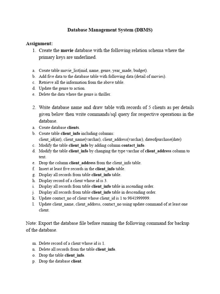 DBMS Lab Sheet - 2 Shared | PDF | Computers DBMS Lab Sheet - 2 Shared | PDF | Computers