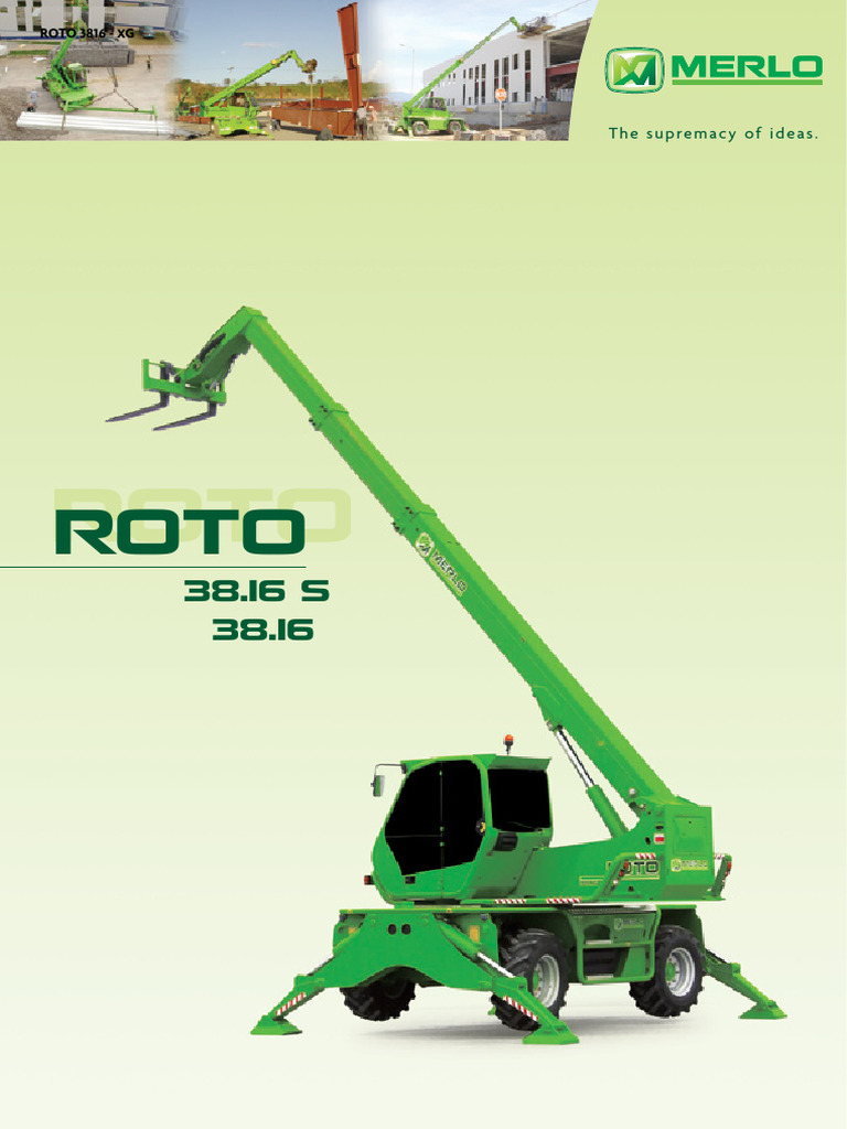 16m Merlo Roto | PDF | Truck | Manual Transmission