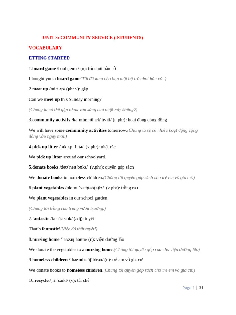 Unit 3 Global 7 HS | PDF