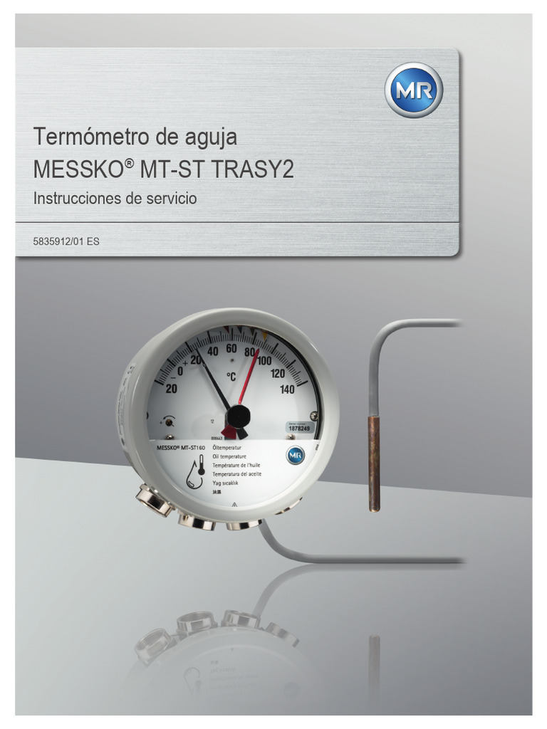 MESSKO® MT-ST TRASY2 Operating Instructions 5835912 01 Es | PDF ...