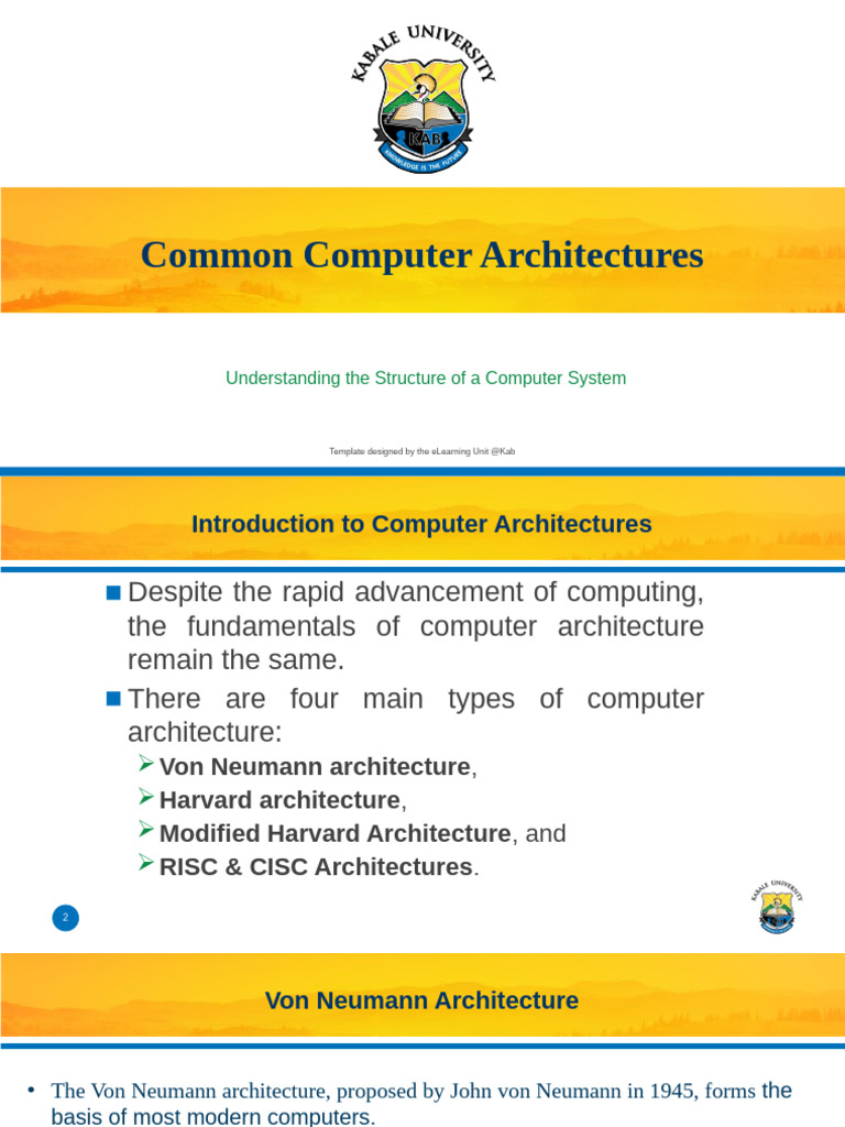 Unit 5 - Computer Architectures | PDF | Central Processing Unit | Computer Architecture