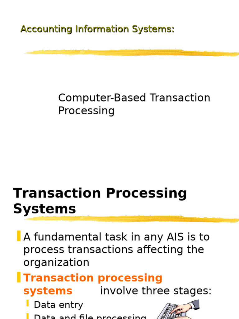 Computerised AIS (TPS) | PDF | Database Index | Computer File