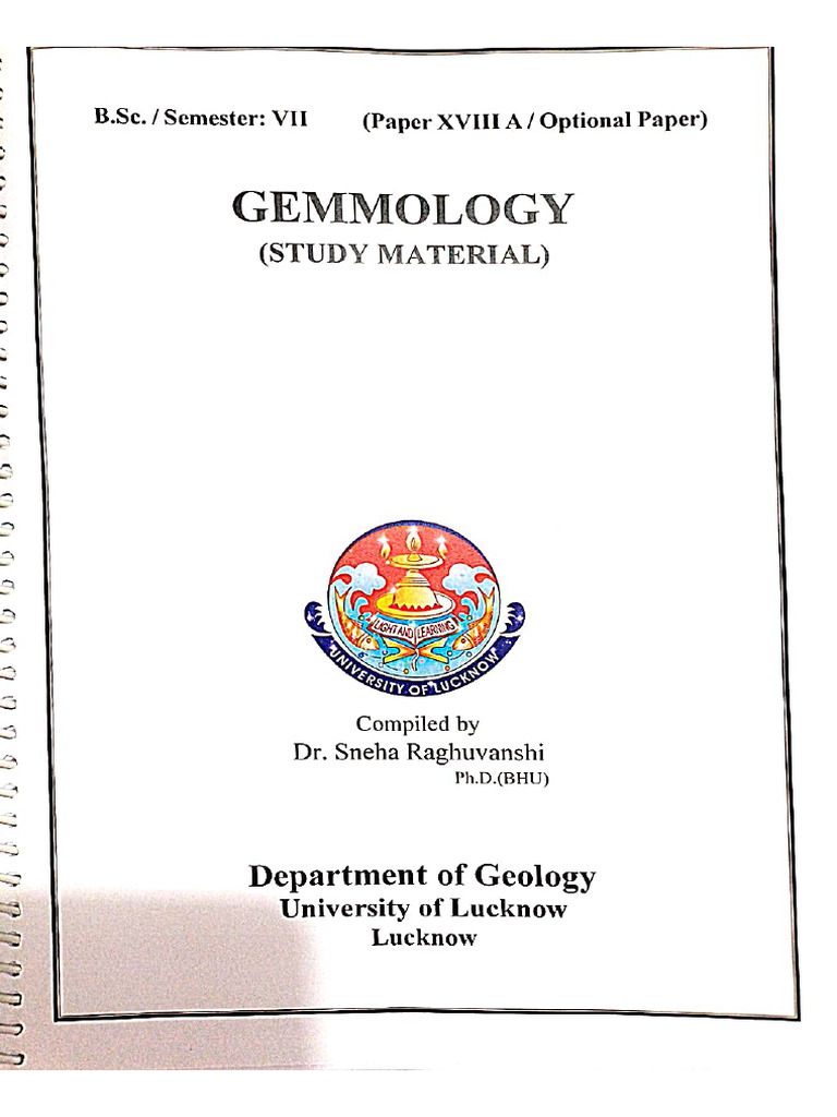 Gemmology | PDF