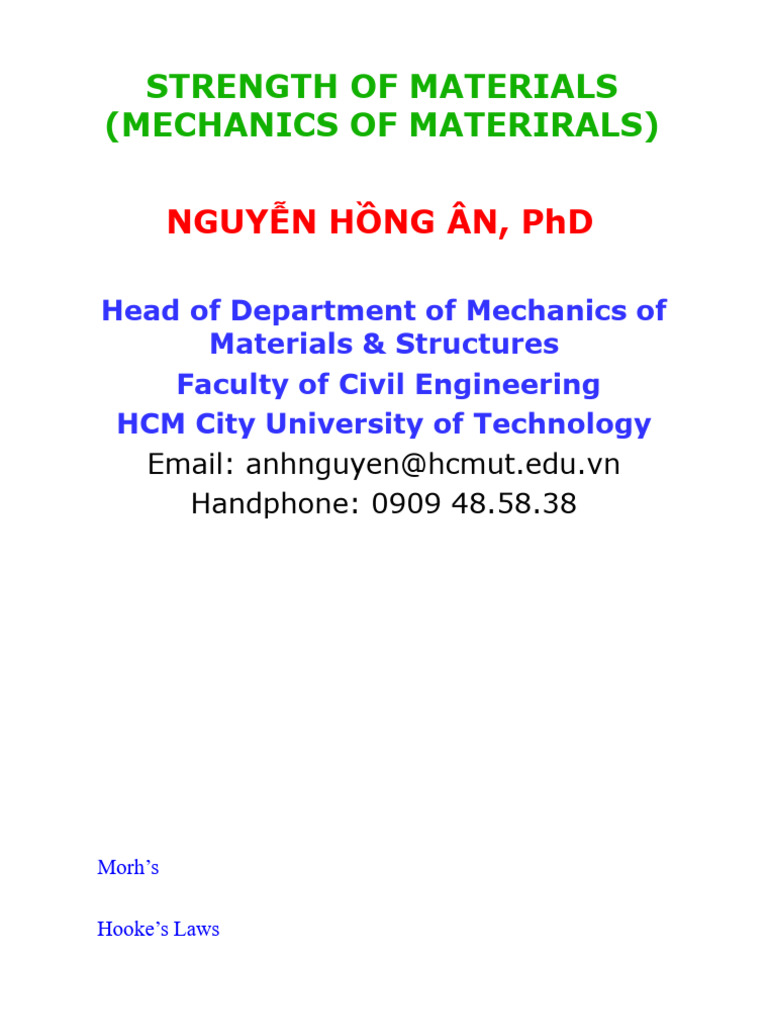 Stress Transformation | PDF | Stress (Mechanics) | Cartesian Coordinate ...