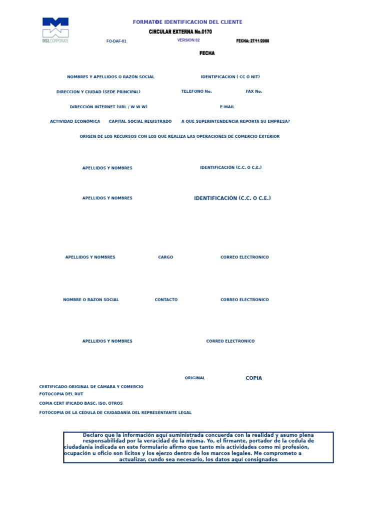 Circular 170 | PDF | Negocios