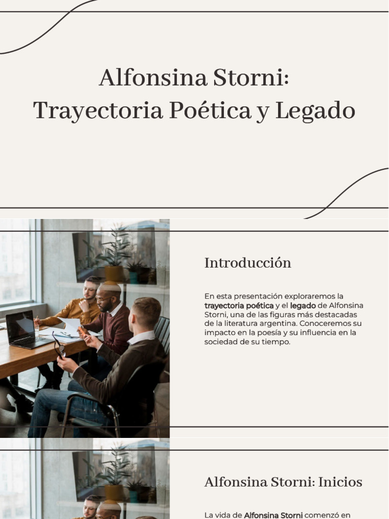 Legado Poético de Alfonsina Storni | PDF | Clásicos