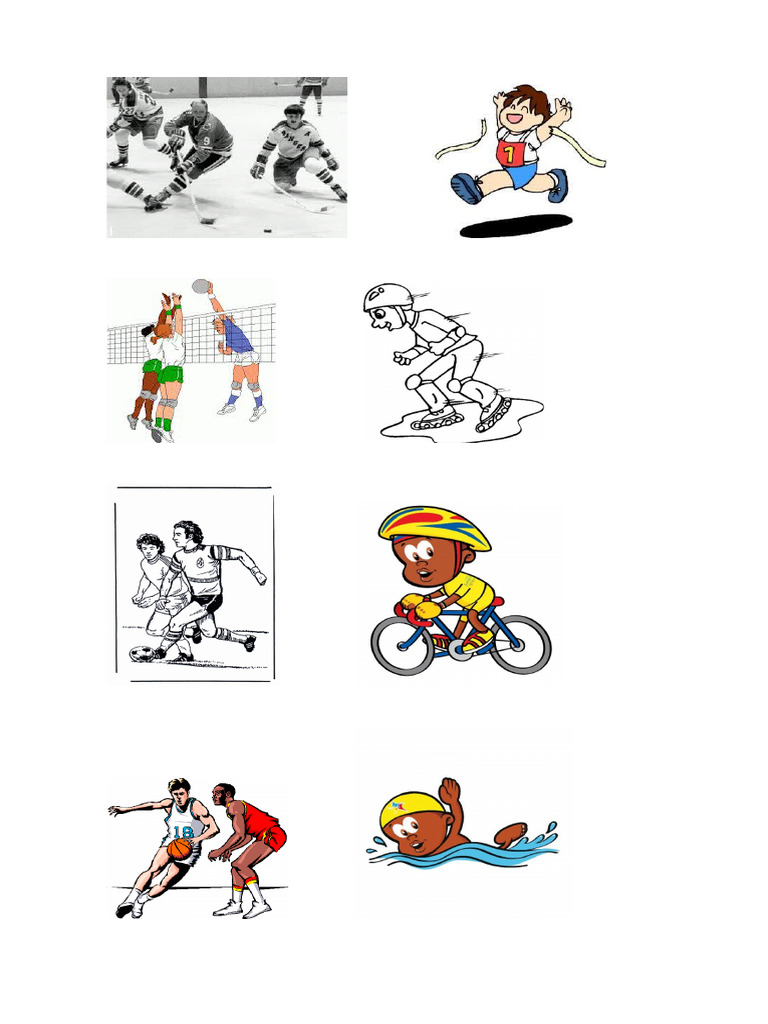 Deportes Colectivos e Individuales | PDF