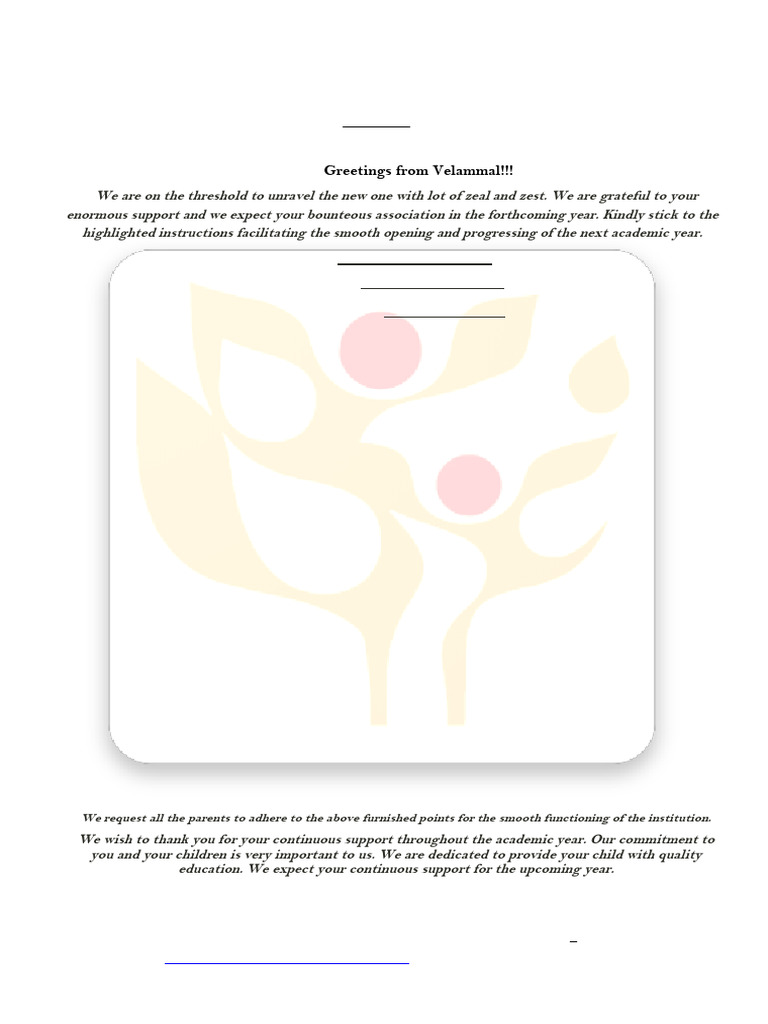 Heartly Welcome Reopening Circular - VBCV | PDF
