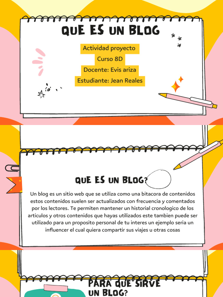 Que Es Un Blog | PDF | Crecimiento personal y profesional