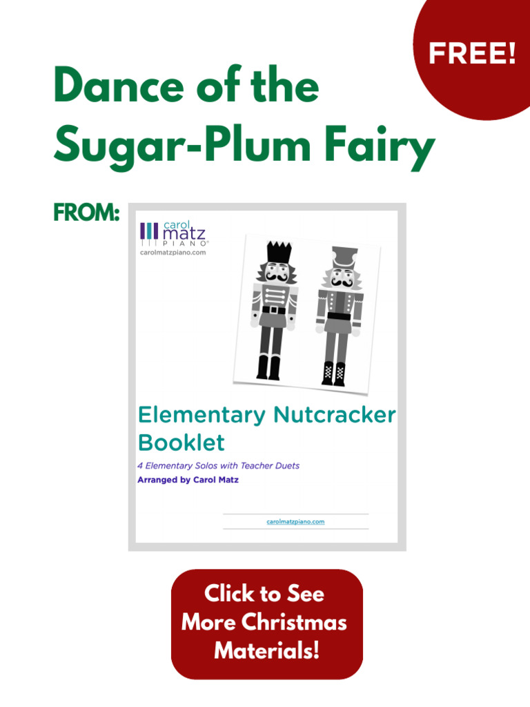 Matz Dance of The Sugar Plum Fairy FREE | PDF