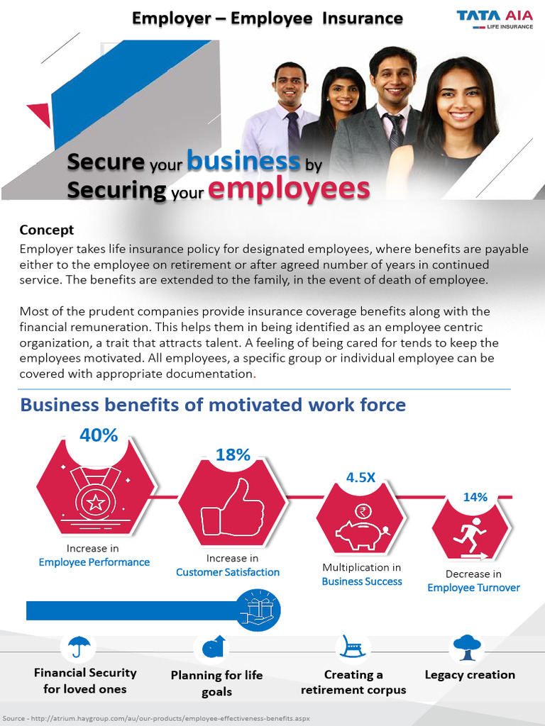 Employer-Employee Life Insurance Benefits | PDF | Employee Benefits ...