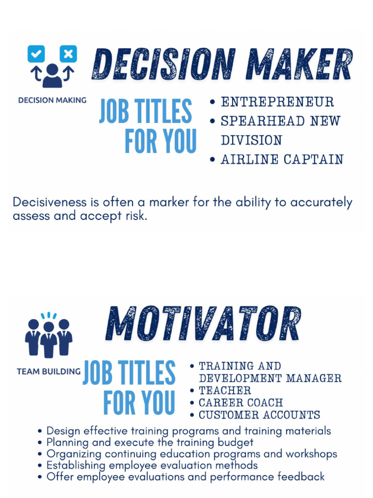 8 High-Powered Jobs For Leaders After The Military | PDF