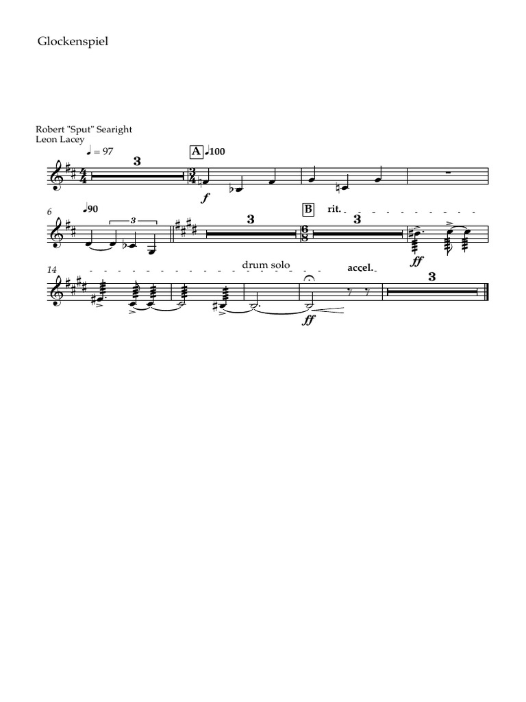 #21 Hip Hop Ending Dallas Symphony 2023 7.0 Send - Glockenspiel | PDF