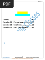 Successive Percentage Change Methods | PDF | Percentage | Ratio