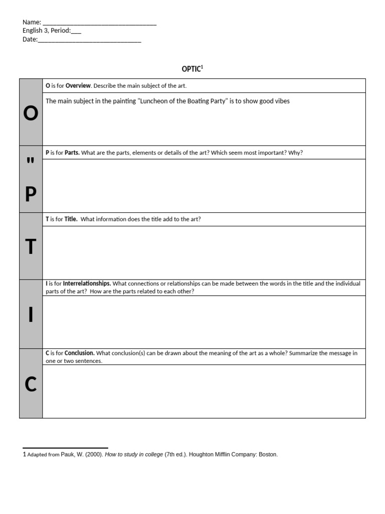 OPTIC | PDF | Foreign Language Studies