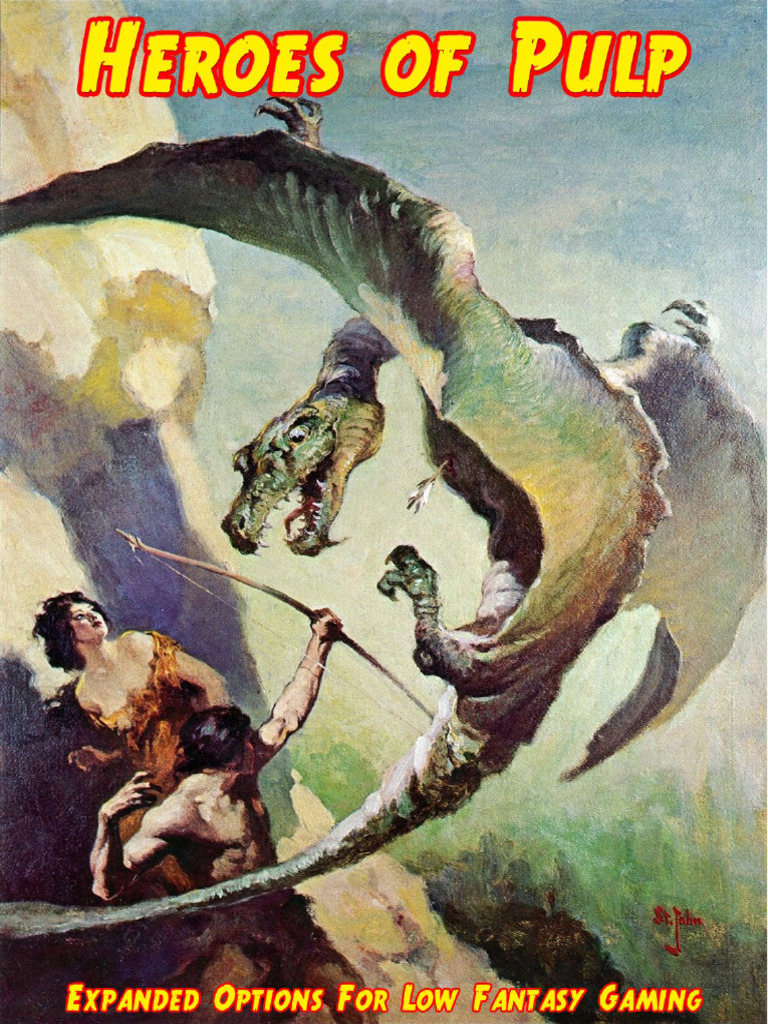 Heroes of Pulp LFG 1.1-2 | PDF | Pulp Magazine | Sword And Sorcery