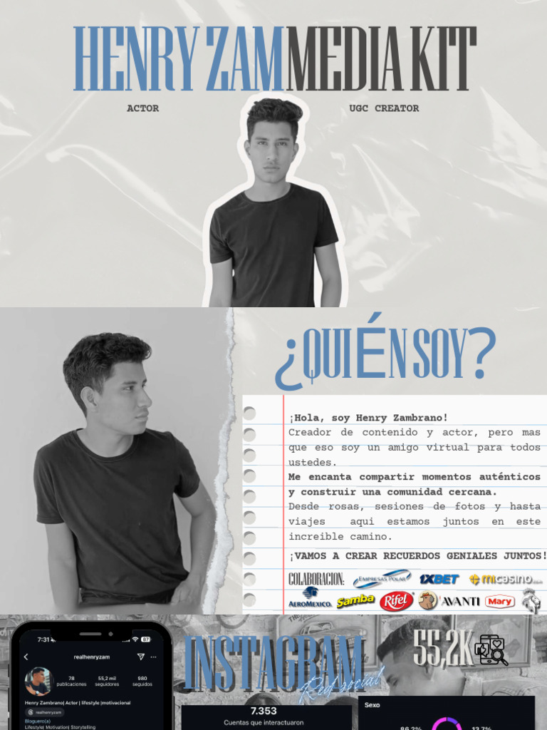 MEDIA KIT HENRY ZAM - Compressed | PDF | Juegos y actividades | Cocina ...