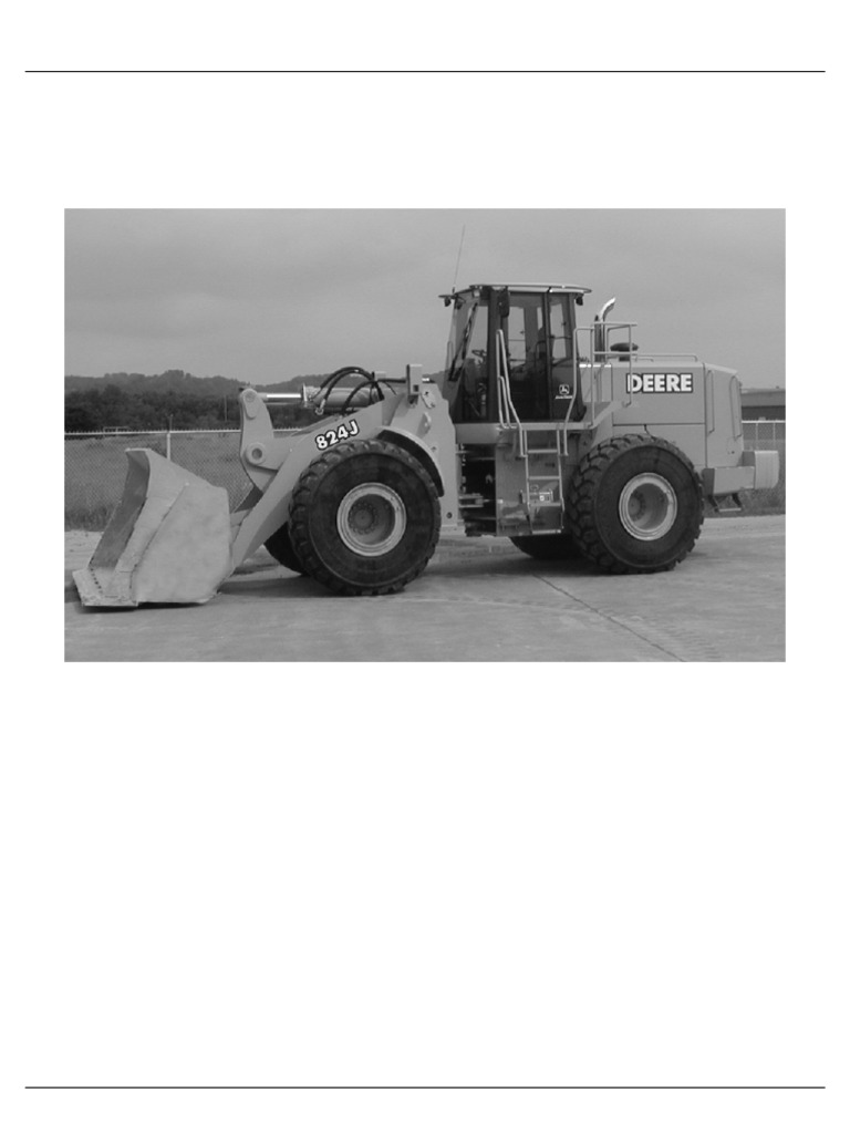 Introduction and Customer Information: Left Side View of John Deere ...