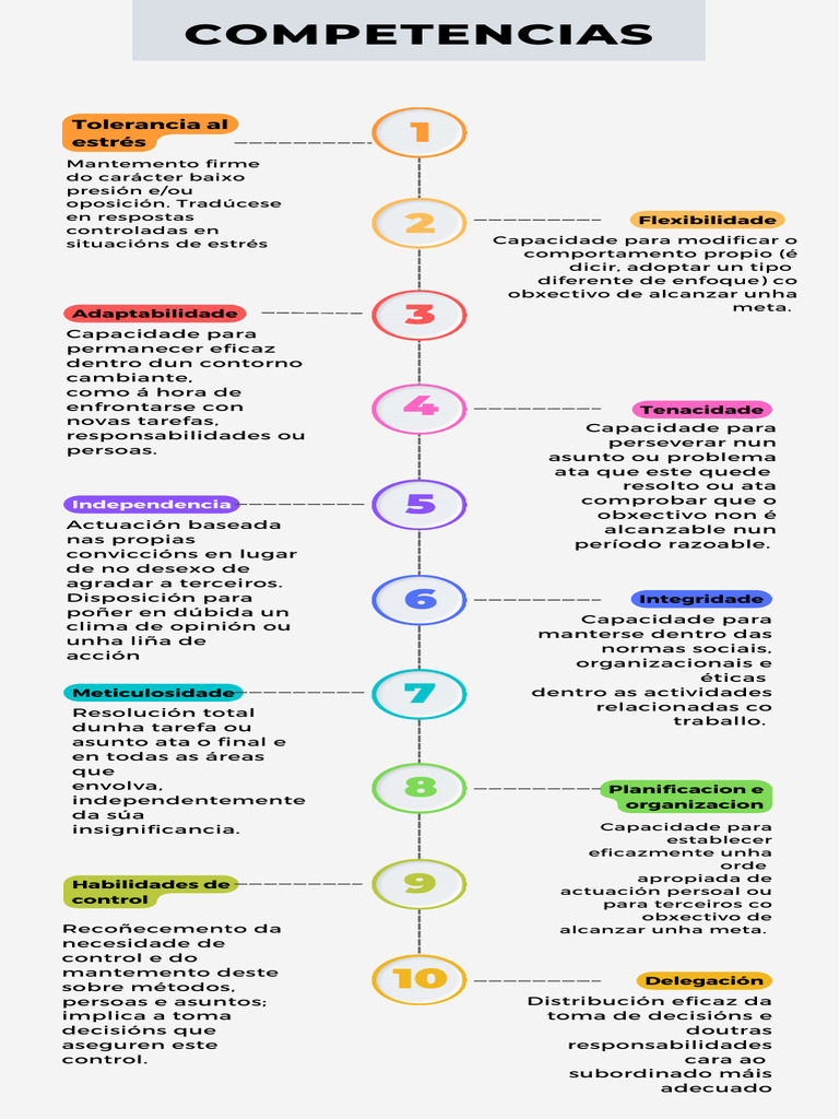 Infografía Competencias | PDF